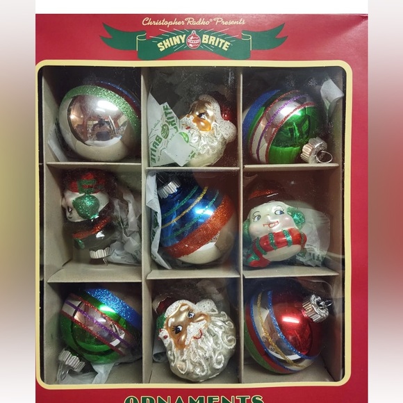 Christopher Radko | Holiday | Christopher Radko Christmas Shiny Brite ...